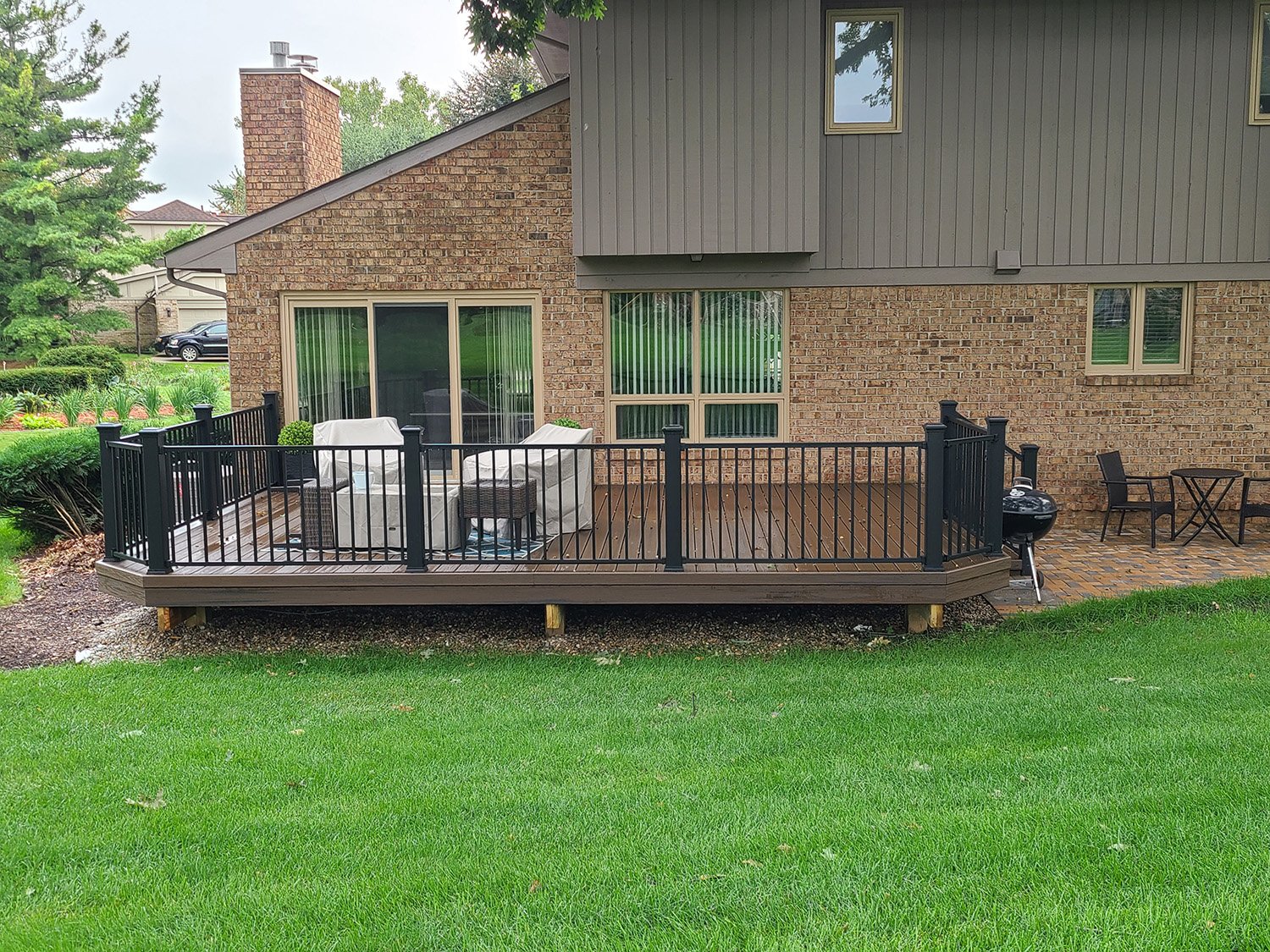 Black Veranda Decking Designs
